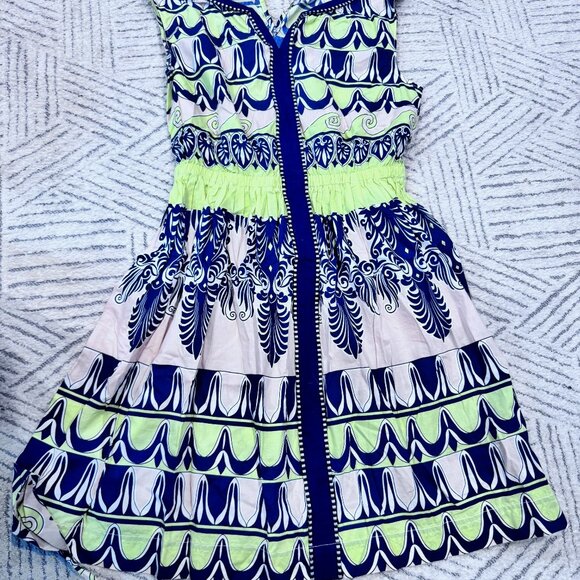 Crewcuts | Dresses | Crewcuts Girls 4 Cap Sleeve Pattern Dress | Poshmark